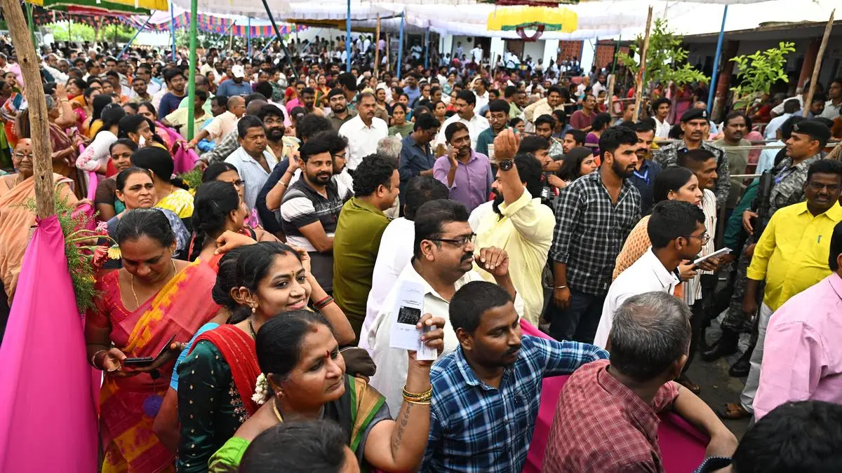 What brought AP voters to booths for a record 81% polling? - The HinduBusinessLine